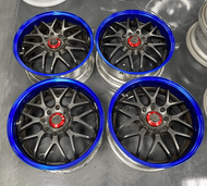 Used JDM Crimson Racing Sparco NS2 15x6.5 4x100 Wheels