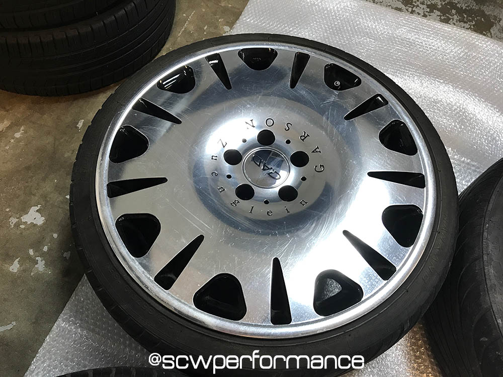 Used JDM GARSON Zueglein 19x8 5x114.3 Wheels Rare VIP WHEELS Rims