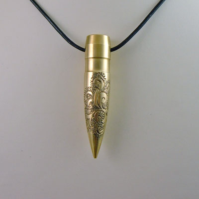 .50 Caliber Bullet Pendant