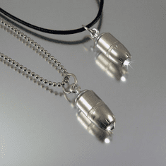 Bullet Necklace, Bullet Pendants , Bullet Jewelry