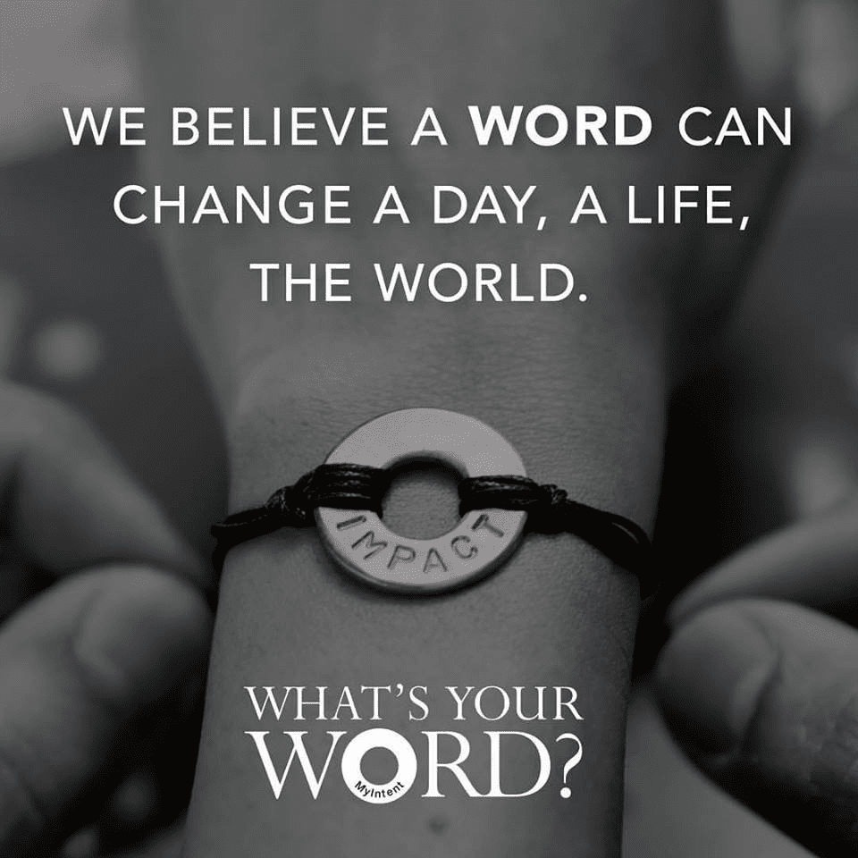 What's Your Word, My Intent, What's My Word, My Word