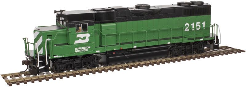 ATLAS Trainman 10002486 HO GP38-2 BN 2154 (Burlington Northern ...