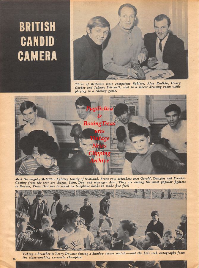 Boxing News Clipping #1078 - Alan Rudkin, Henry Cooper, Johnny ...