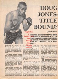 Boxing News Clipping #1417 - Doug Jones