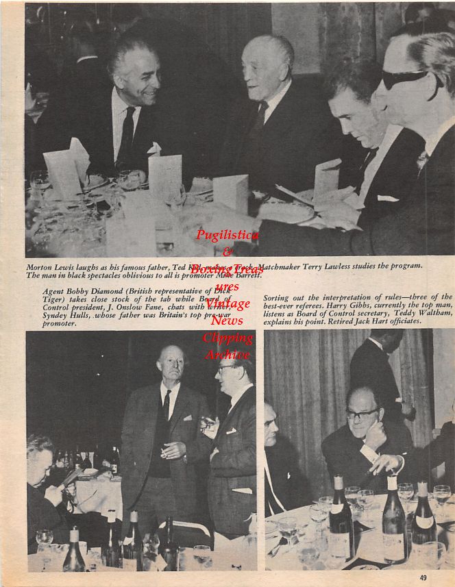 Boxing News Clipping #1456 - John McCluskey, Morton Lewis, Ted Kid ...