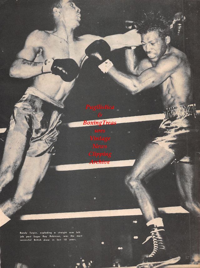 Sugar Ray Robinson Lamotta Versus