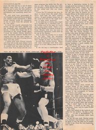 Boxing News Clipping #1527 - Randy Turpin vs. Carl Bobo Olson