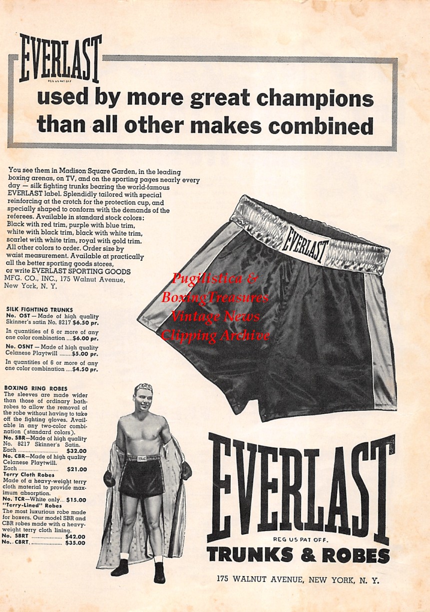 Everlast Boxing Ads