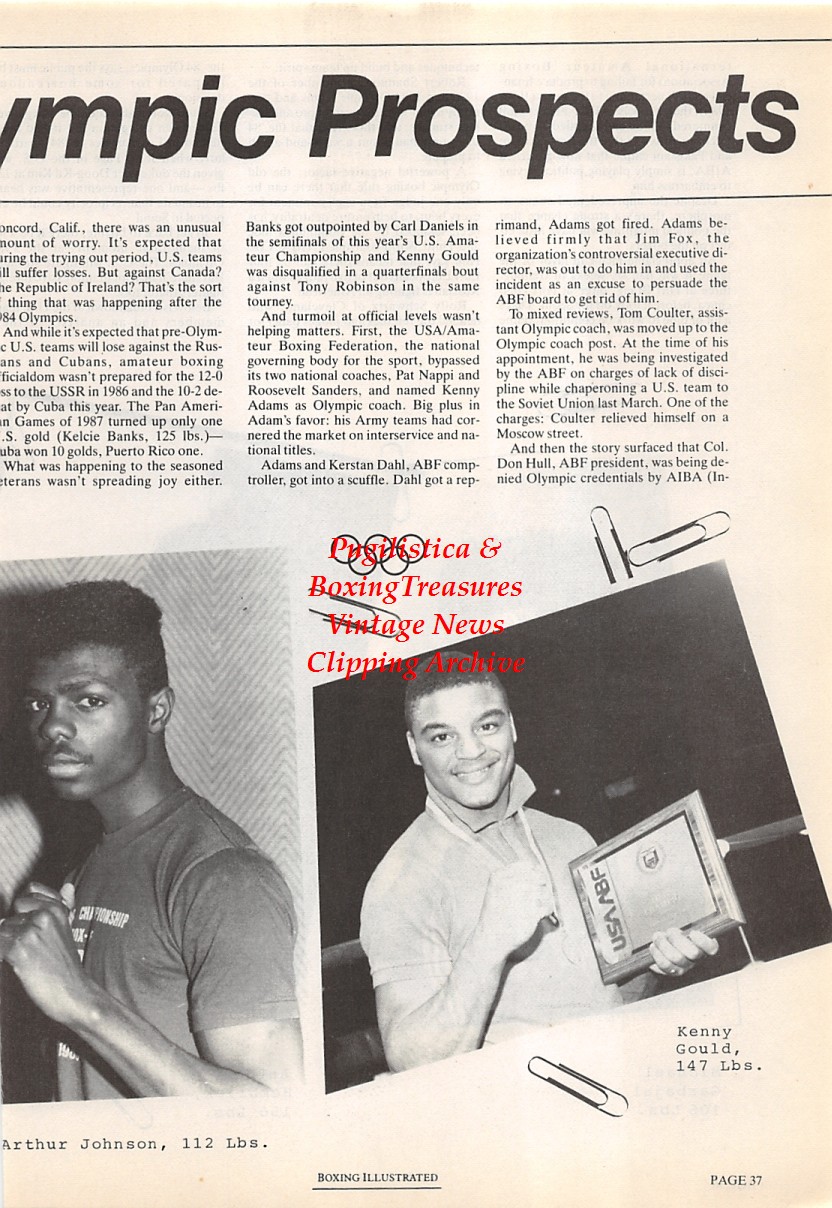 Boxing News Clipping #1697 - Michael Carbajal, Anthony Hembrick, Arthur ...