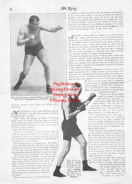 Boxing News Clipping #1898 - Mike Schreck, Fred Fulton, Charles Freeman