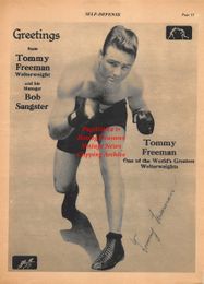 Boxing News Clipping #2130 - Tommy Freeman, Jack Humbeck, Jack Renault