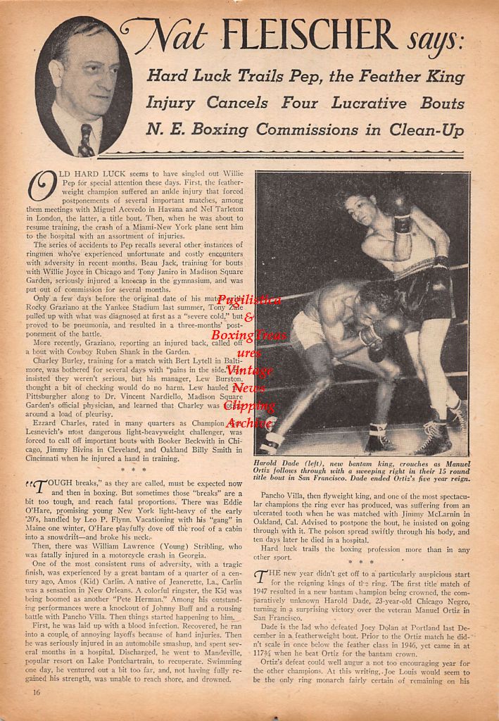 Georges Carpentier Training