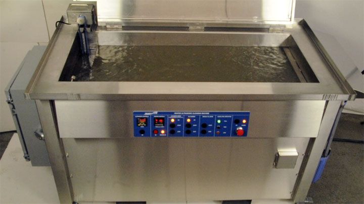 Automatic Ultrasonic Cleaner with optional Weir and Spray Jet 40 Gallon