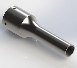 Ultrasonic circular hollow welding horn used in plastic welding ...
