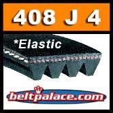 408J4 Elastic Poly V Belt | 408-J4 Micro V Belts | Flexonic 4-PJ1036 ...