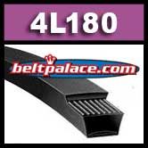 4L180 FHP V-Belt | Light Duty 4L-180 V Belt, Consumer Brand.
