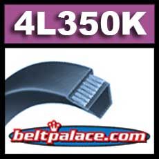4L350K Aramid/Kevlar FHP V-Belt | Heavy Duty 4LK-350 V Belt Consumer Brand
