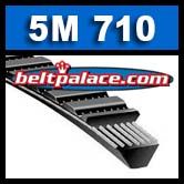 5M710 Metric Polyurethane Light Duty V-Belt