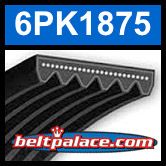 6PK1875 Automotive Serpentine Belt | 1875mm x 6 ribs. Automotive Micro ...
