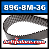 BANDO HTS 896-8M-36 Drive Belt | Fun Cart Belt 1-20-0078 | 896mm Length ...