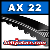 AX22 Molded Notch V-BELT, 24 inch OC, (610MM OC)