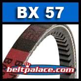 BX57 Notched V Belt | BX-57 Industrial V-Belt | BX57 Belt Replaces ...