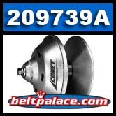 Comet 209739A Duster Clutch. MODEL 94C, 1-1/8" BORE, 1-3/16" WIDE BELT