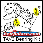 Comet 215558A: 2-Pack TAV2 BEARING Kit for Comet Industries Torque-A ...