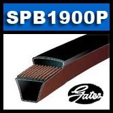GATES SPB1900-P (Predator) Ultra Heavy Duty Single V-Belt SPB1900 ...