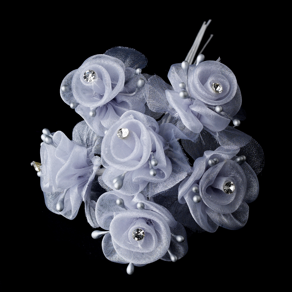 Silver Flower Bunch 7016