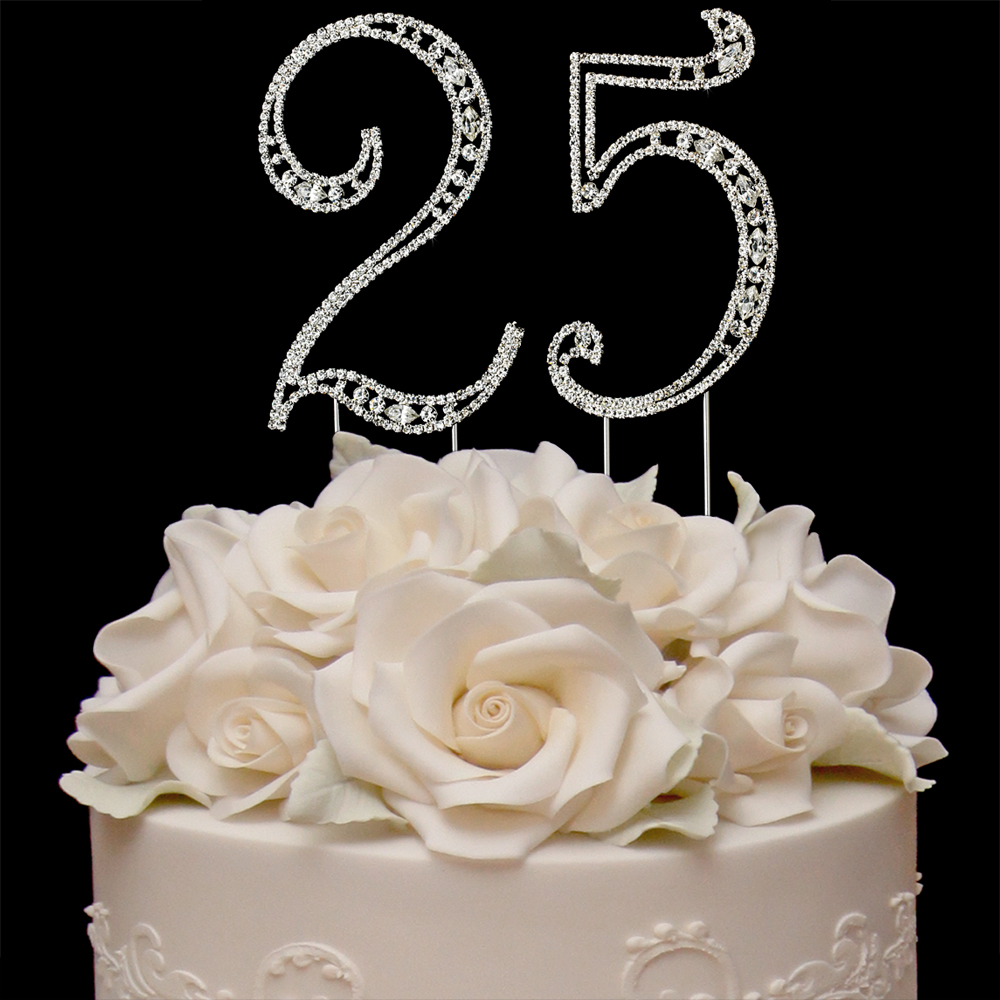 Happy 25th Anniversary Cake