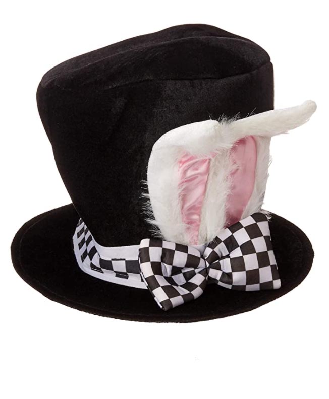Adult Bunny Ears Top Hat - Candy Apple Costumes - Pop Culture