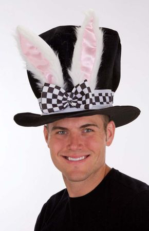 Adult Bunny Ears Top Hat - Candy Apple Costumes - Pop Culture
