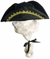 White 18th Century Duke Wig - Colonial Costumes