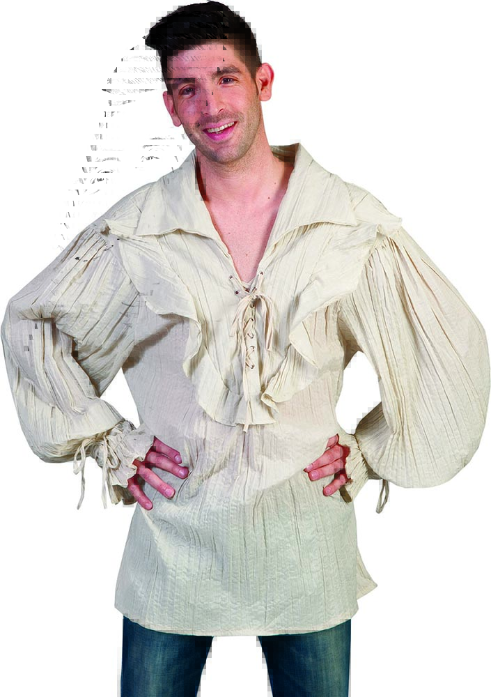 Adult Lace-up Renaissance Shirt - Candy Apple Costumes - Renaissance ...