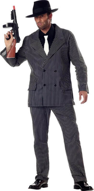 Adult Mafia Mobster Costume - Candy Apple Costumes - 20's Costumes