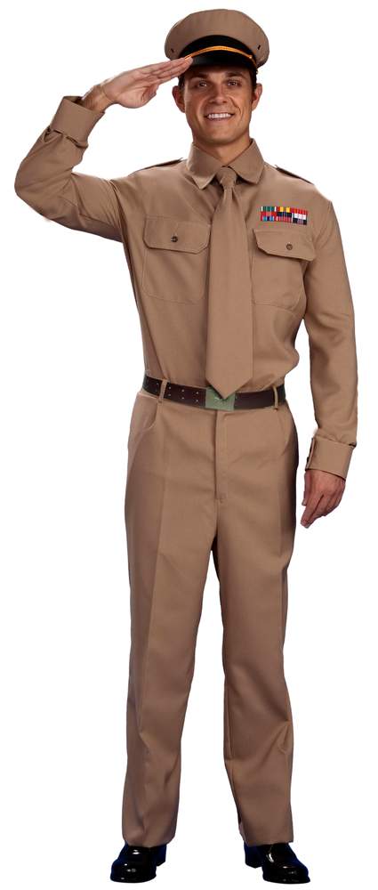 Adult WWII General Costume - Candy Apple Costumes - President's Day ...