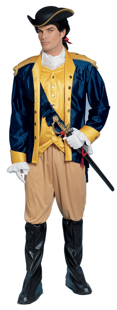 Adult Revolutionary Patriot Costume - Candy Apple Costumes - Deluxe ...