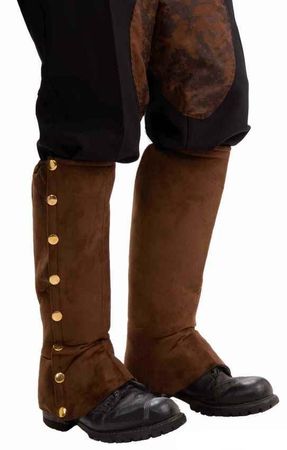 Adult Steampunk Brown Spats - Candy Apple Costumes - Steampunk Costumes