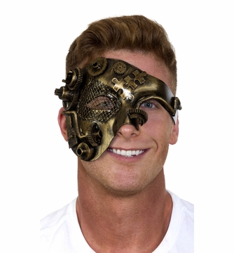 Steampunk Half Mask