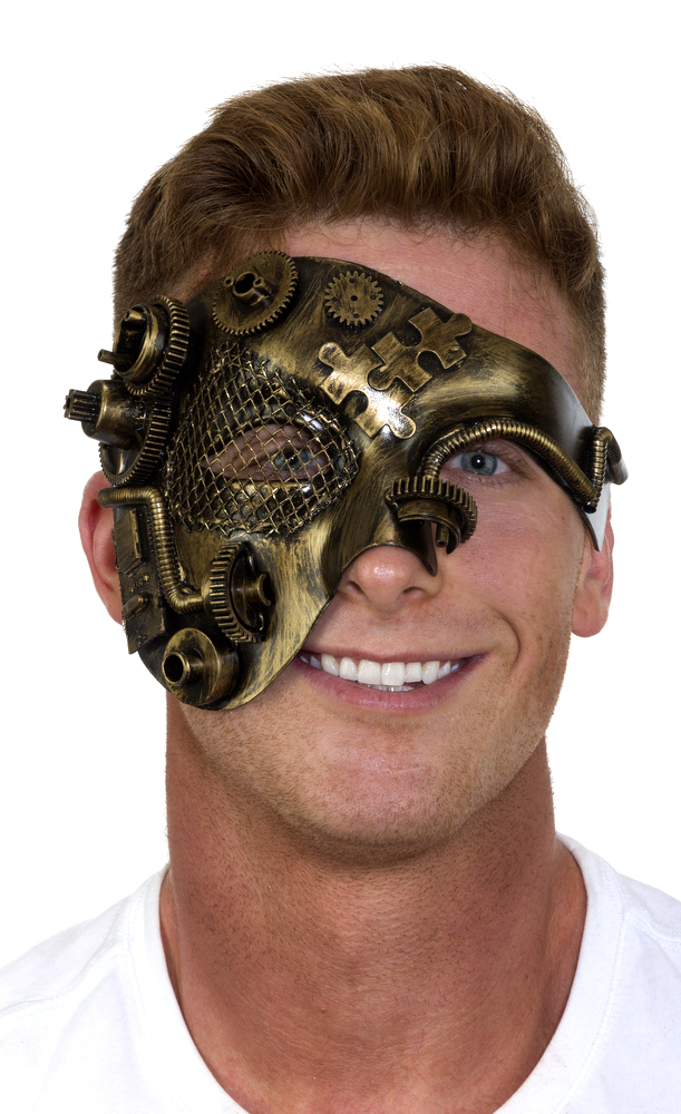 Steampunk Half Mask