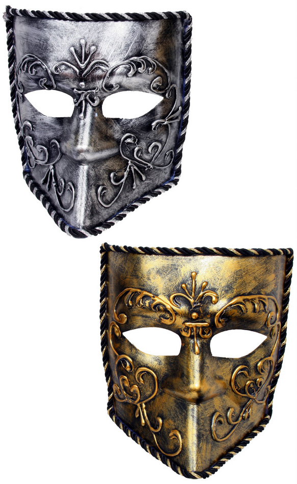 Adult Venetian Knight Mask - Candy Apple Costumes