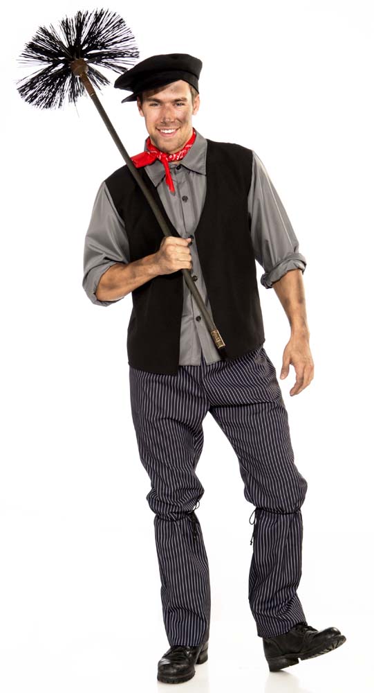 Adult Chimney Sweep Costume - CandyAppleCostumes.com