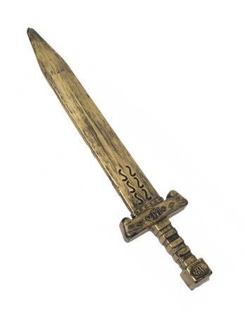 Antiqued Gold Roman Gladiator Dagger - Candy Apple Costumes