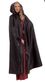 Black Fancy Masquerade Hooded Cape - Candy Apple Costumes - Colonial ...
