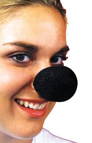 Black Foam Mouse Nose - Mickey and Minnie Mouse Costumes - Candy Apple ...