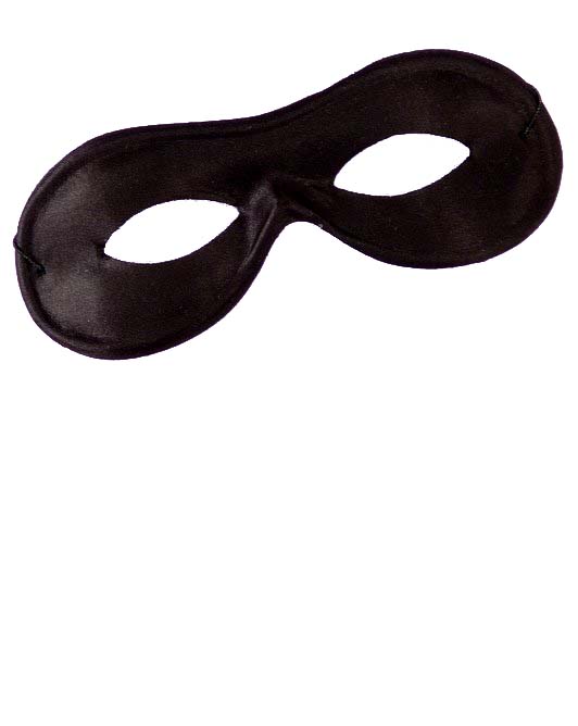 Black Rounded Bandit Mask - Most Popular