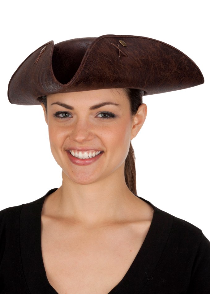 Leather Colonial Hat