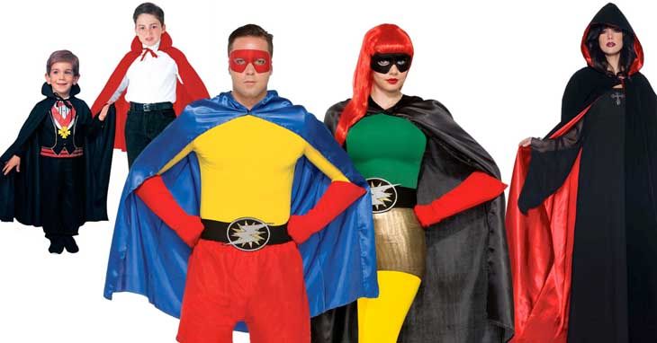 Costume Cloaks, Capes and Robes for Men & Women