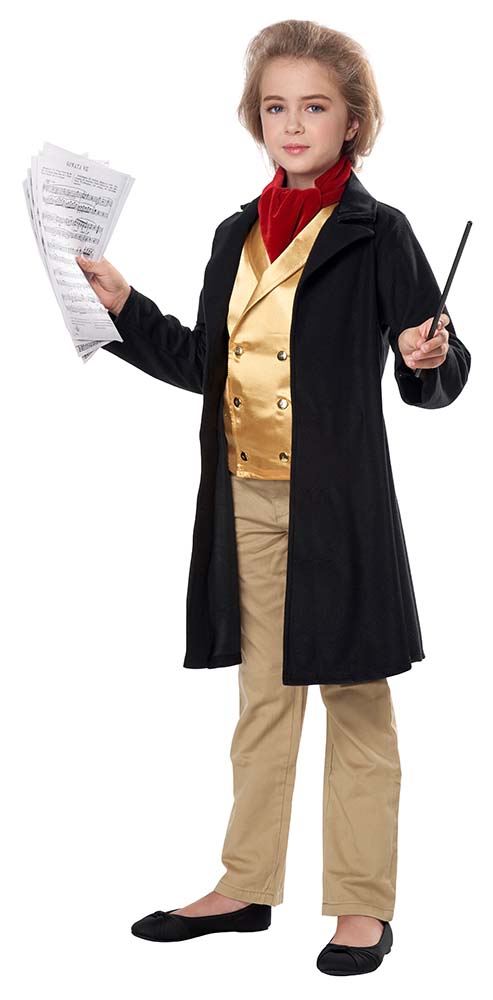 Child's Beethoven Composer Costume - Candy Apple Costumes - Heroes in ...